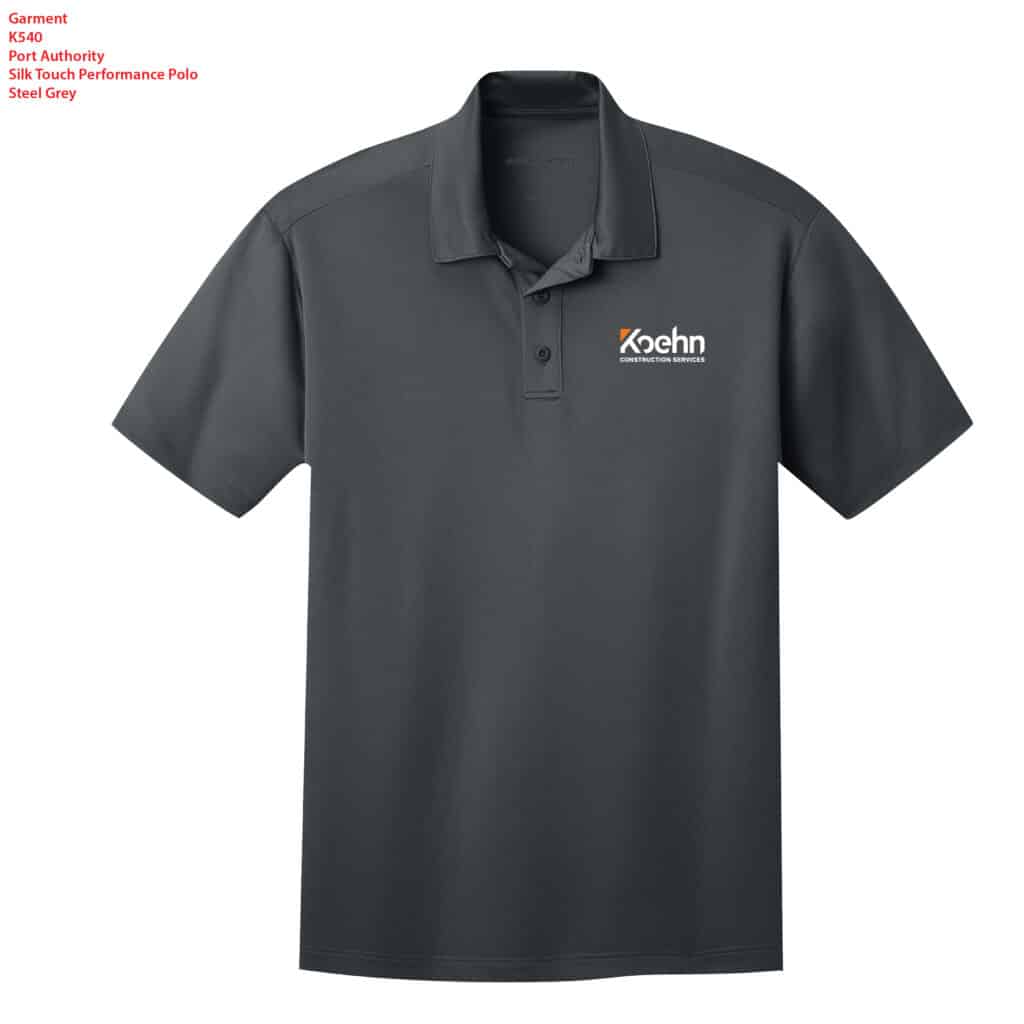 Port Authority - Silk Touch Performance Polo - Koehn Construction Services