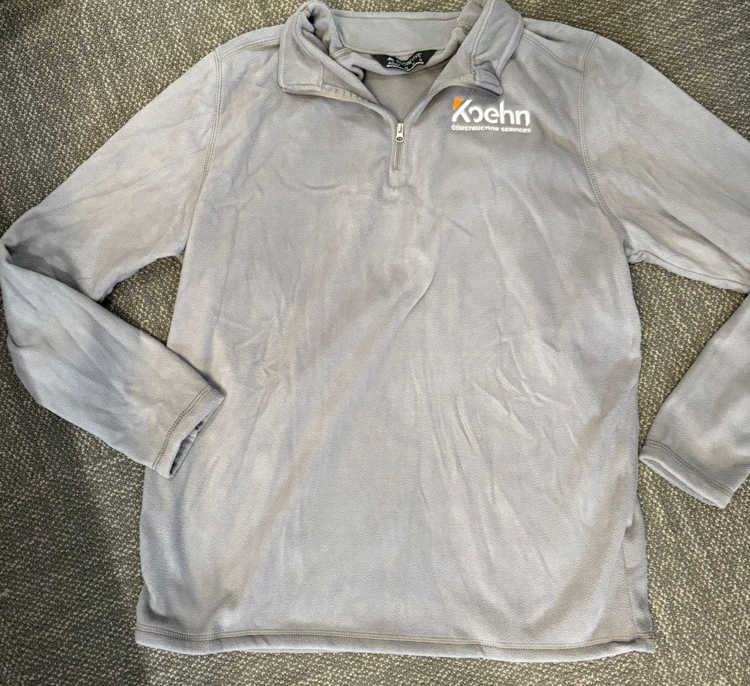 Augusta Micro-Lite Fleece 1/4-Zip Pullover - Men's - Koehn Construction ...
